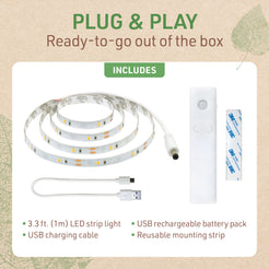 LED Strip Lighting Motion Sensor Light Kit – Birch Harbor Lighting