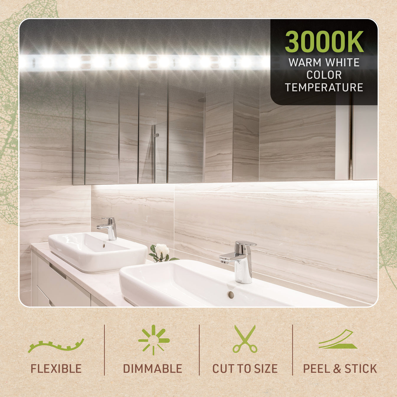 LED Strip Lighting Motion Sensor Light Kit – Birch Harbor Lighting