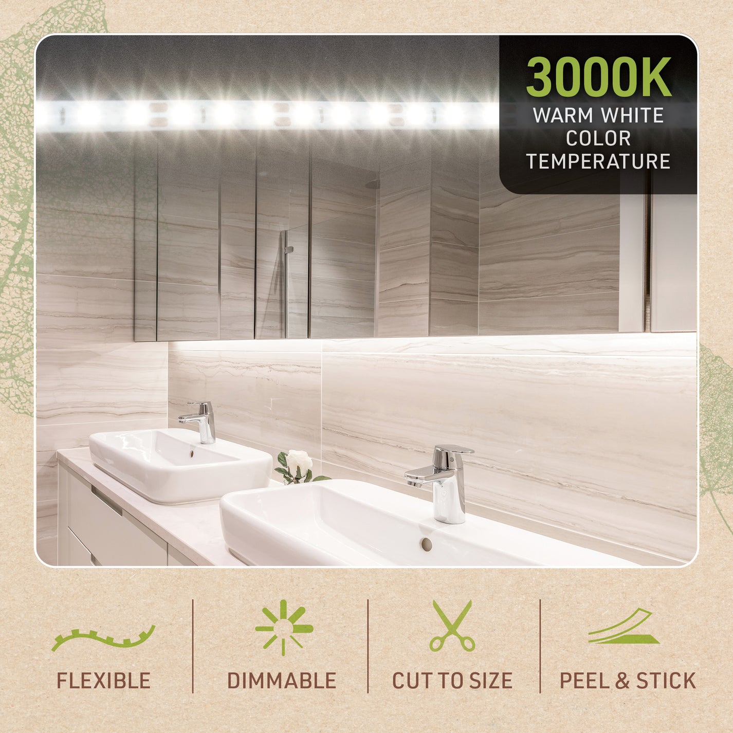 LED Strip Lighting Motion Sensor Light Kit – Birch Harbor Lighting