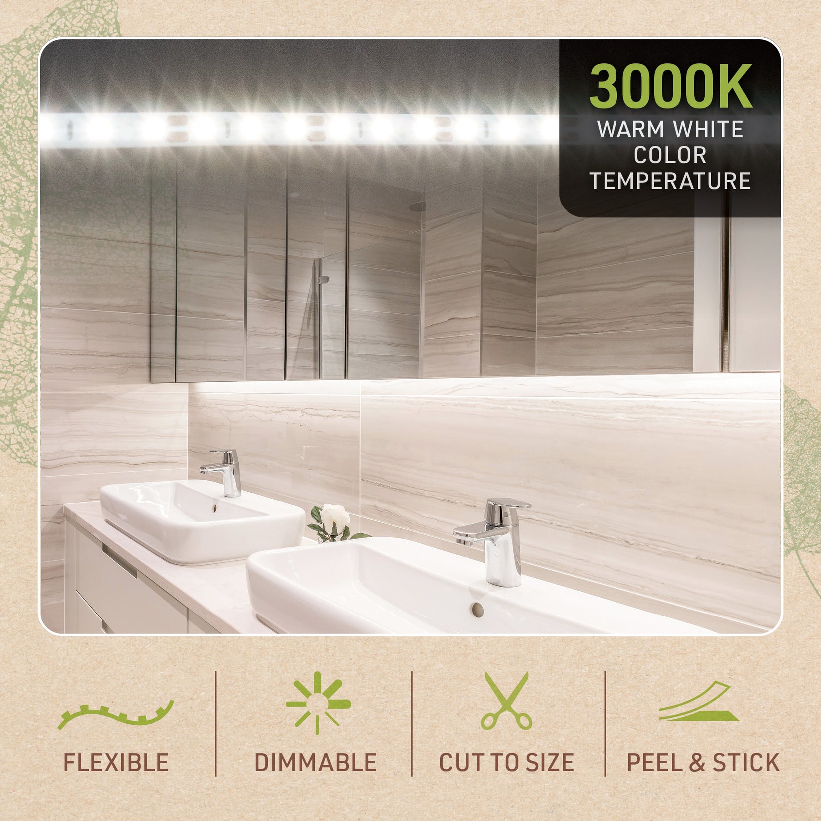 LED Strip Lighting Motion Sensor Light Kit – Birch Harbor Lighting