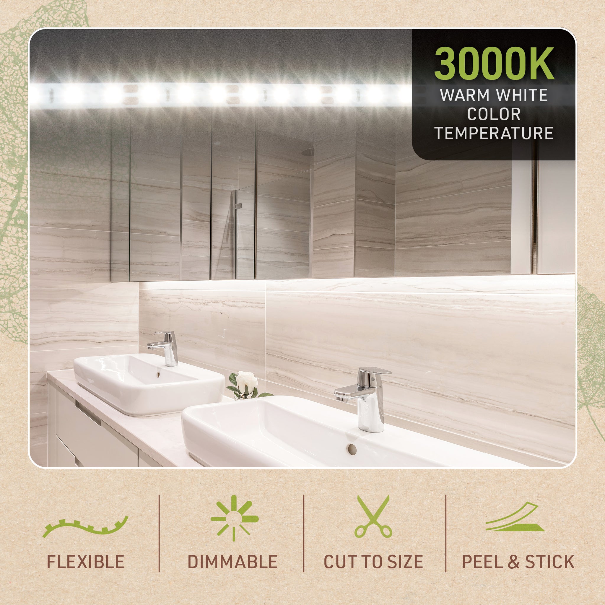 LED Strip Lighting Motion Sensor Light Kit – Birch Harbor Lighting